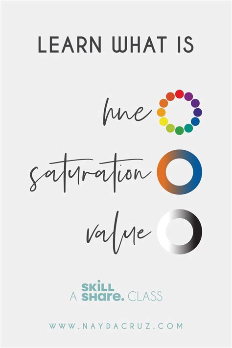 Learn What Is Hue Saturation And Value In Color Fundamentals Class