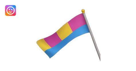 Pansexual Flag Emoji Ai Emoji Generator