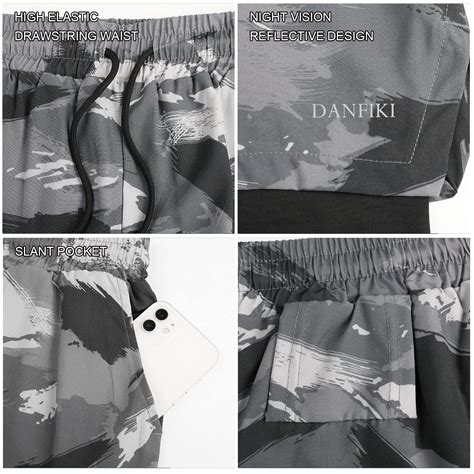 Weblog Prezzo Danfiki Pantaloncini Sportivi Da Uomo Running Shorts