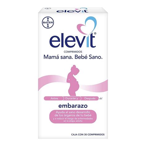 Elevit Compr Elevit 30 Comprimidos Walmart