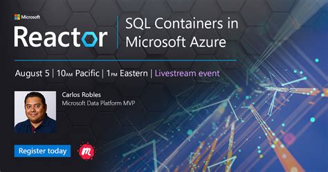 GitHub Croblesm Microsoft Reactor SQLContainers In Azure