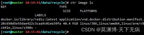 containerd命令操作 containerd 命令行 csdn博客
