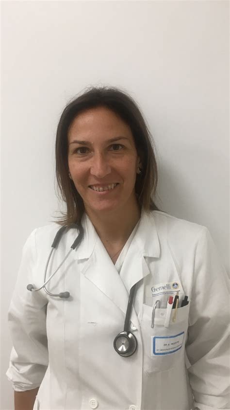 Giuliana Pasciuto Pneumologia Policlinico Gemelli