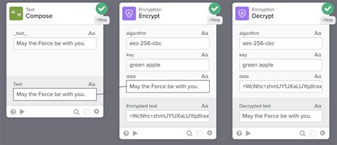 Encrypt And Decrypt Text In Workflows