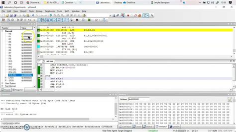 Arm7 Lpc2148 Keil 4 Addition Of N Consecutive Numbers Using