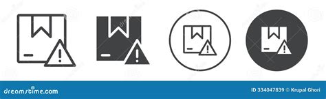 Product Defect Label Icon Vector Logo Outline 334047839