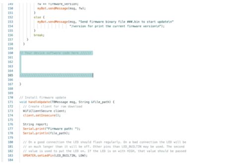 Wireless Ota Firmware Update Via Telegram Bot For Iot Device