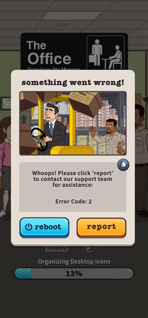 Error 2 After App Update Rtheofficeswm