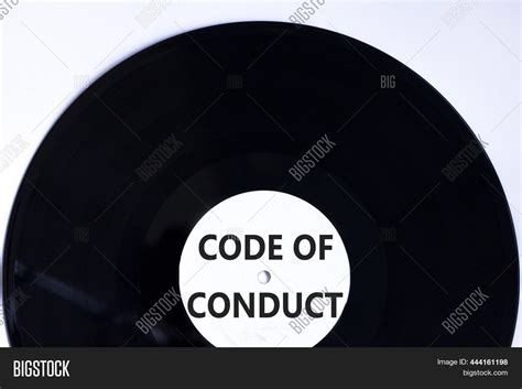 Code Conduct Symbol Image Photo Free Trial Bigstock