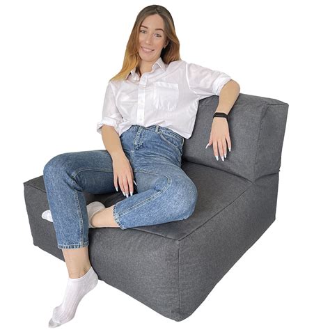 Купити Безкаркасний модульний диван Блек Прямий Tia Sport ціна 2098 ₴ Prom Ua Id 1869109392