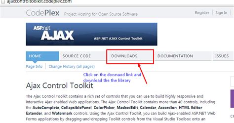 How To Use And Install Ajaxcontroltoolkit In Aspnet Aspnetmvcc