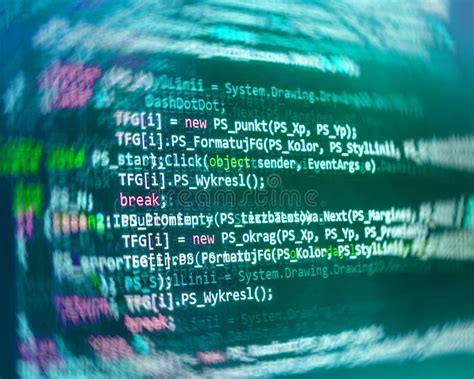 Programming Coding Source Code Screen Stock Illustration Illustration Of Concept Function