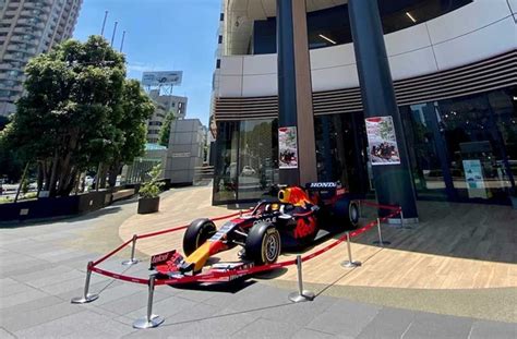 ホンダ、ウェルカムプラザ青山でモナコgp優勝記念f1マシン展示 F1news Formula Web F1総合情報サイト
