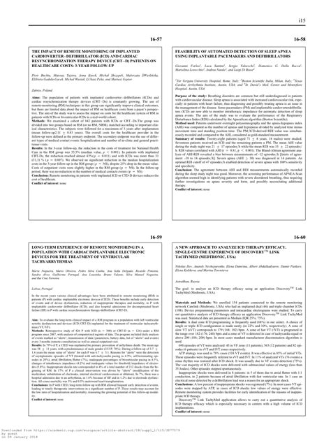 Pdf 16 58 Feasibility Of Automated Detection Of Sleep Apnea Using Implantable Pacemakers And