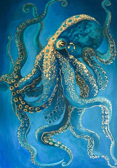 Original Animal Painting By Monika Przerwa Tetmajer Art Deco Art On