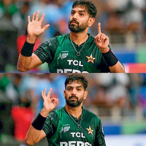 හරිස් රවුෆ් ඉන්දීය ක්‍රීඩා ලෝලීන්ට හය පෙන්නුවේ ඇයි Divaina Breaking Sri Lanka News And Top