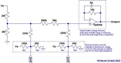 Little Projects 16 Level 4 Bit Dac For The Arduino Uno Using 2