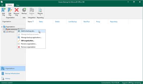 Onboarding For Veeam Backup For Microsoft 365 Step 2 5 Selecting Backup Scope And Creating A