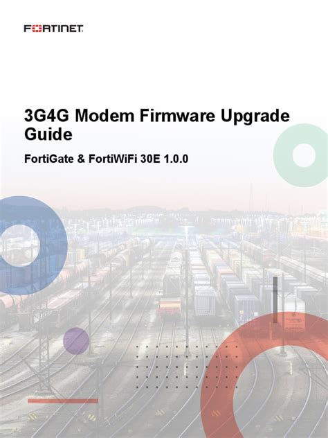Fortigate And Fortiwifi 30e 3g4g Modem Firmware Upgrade Guide Pdf