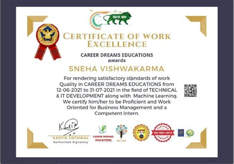 Sneha Vishwakarma On Linkedin Internship Intern Education