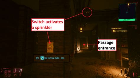 Voodoo Boys Crypt Passage Switch For Sprinkler Rcyberpunkgame
