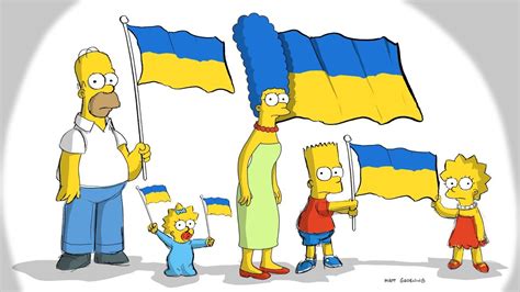 Los Simpson Mostraron Su Apoyo A Ucrania Tras El Ataque De Rusia Infobae