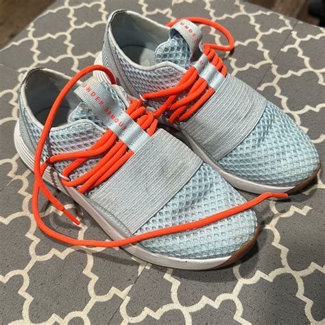 Under Armour Shoes Orange And Blue Under Armor Sneakers Poshmark