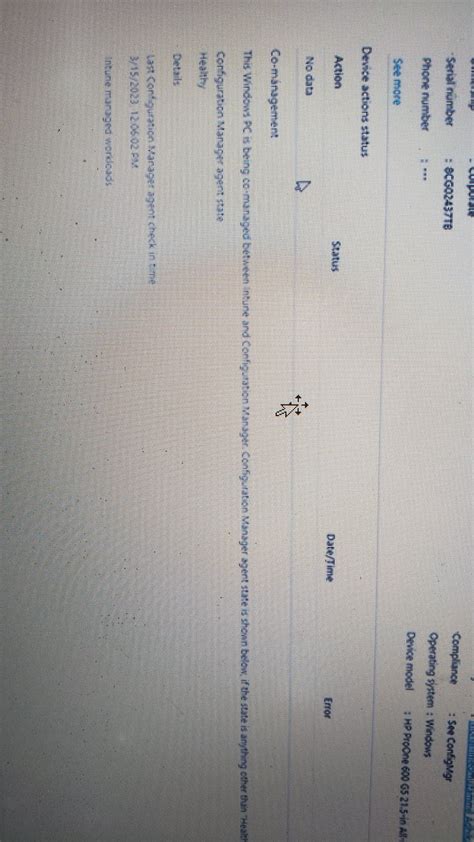 Devices Showing Co Managed Even If The Cloud Attach Is Not Yet Setup In