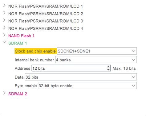Solved Stm32h753 Sdram Stmicroelectronics Community