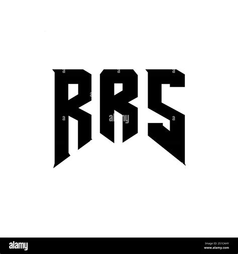 Rrs Letter Logo Design For Technology Company Rrs Logo Design Black