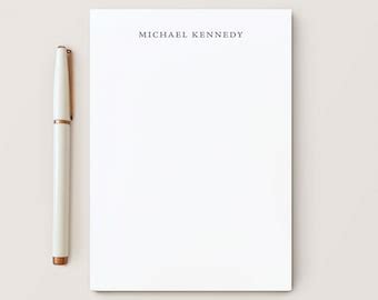 Personalized Notepad For Women Personalized Notepad For Men Note Pads With Names Personalized