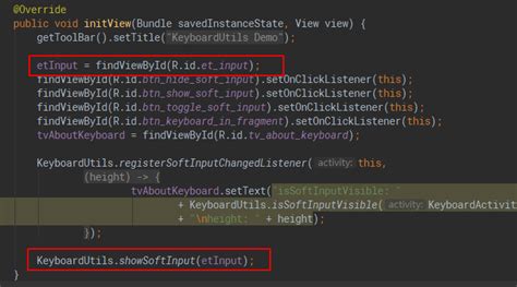 KeyboardUtils的showSoftInput不生效 Issue 375 Blankj AndroidUtilCode