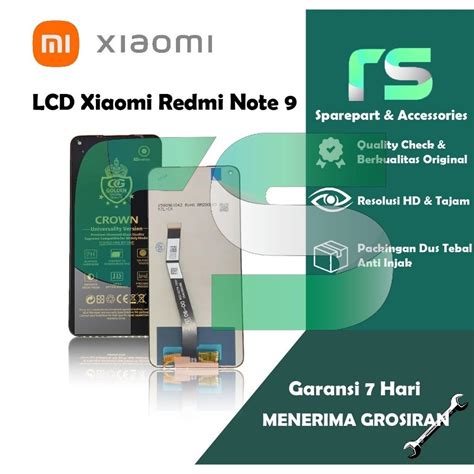 Jual Lcd Xiaomi Redmi Note Redmi X G Fullset Original Shopee Indonesia