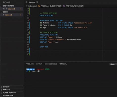 The Basics Of Cobol Programming Language By Sebastian De Lima Medium
