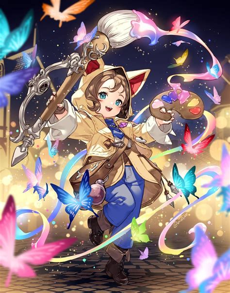 Krile Mayer Baldesion And Pictomancer Final Fantasy And 1 More Drawn