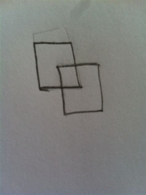 How To Draw 3d Square