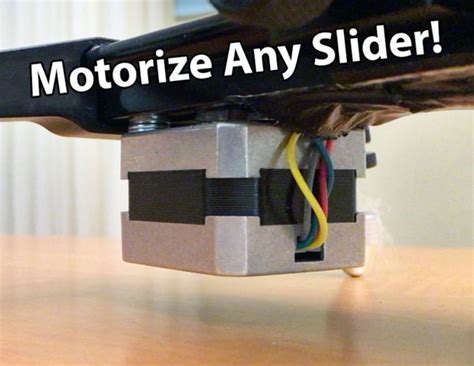 Make An Arduino Controlled Motorized Camera Slider Camera Slider Arduino Dslr Photography Tips