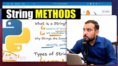 Mostly Used String Methods For Python Developers 🔥 Python 100 Days Series Youtube