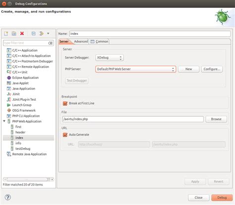 Xdebug On Eclipse Php Problems Stack Overflow