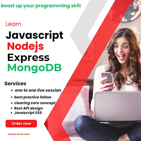 Help To Learn Javascript Node Js Express Mongodb Backend Technology By Ruhul1995 Fiverr