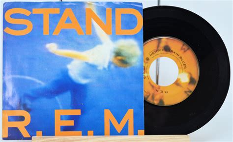 Rem Stand Memphis Rain Blues Vinyl Record 7 Inch 45rpm Joes