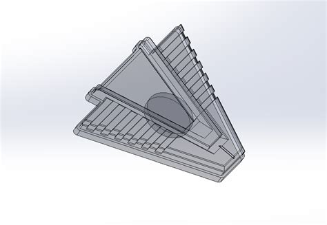 stl file no mmu single nozzle multicolor chevron fridge magnet 🧲