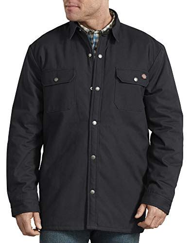 Dickies Men Hooded Canvas Jacket An Fabrics