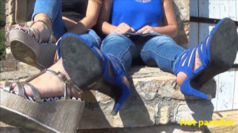 Strip Tease Of Feet Brenda And Cindy Hd Hot Paradise