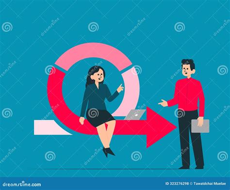 Work Methodology Line Icons Collection Agile Scrum Waterfall Lean