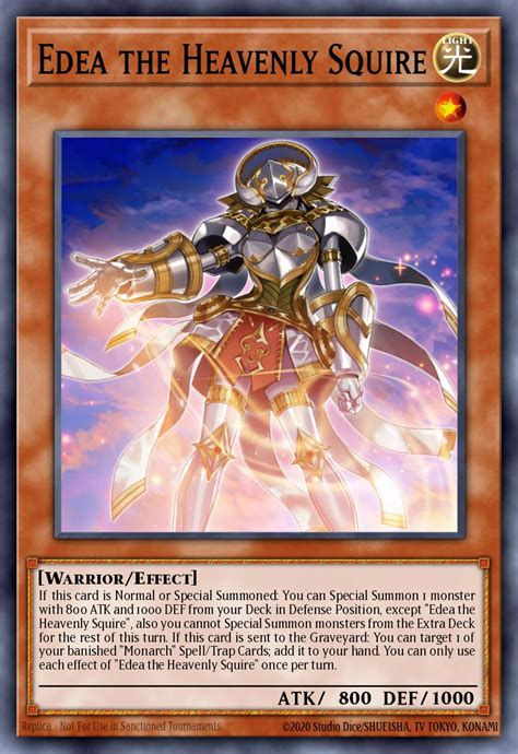 Edea The Heavenly Squire Cách Sở Hữu Lá Bài Yu Gi Oh Việt Nam