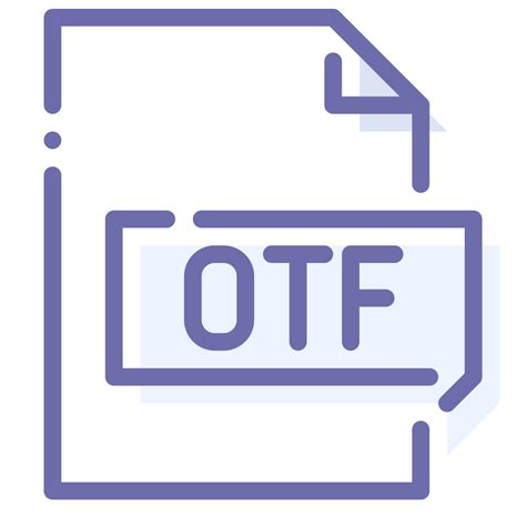 Extension File Font Otf Icon Download On Iconfinder