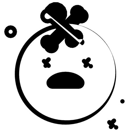 Dead Emoji Smiley Vector Svg Icon Svg Repo