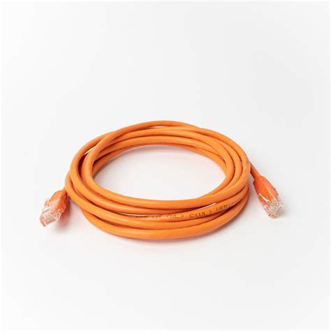 UniXtr Patch Cord Cat6 Orange 3m Compucable