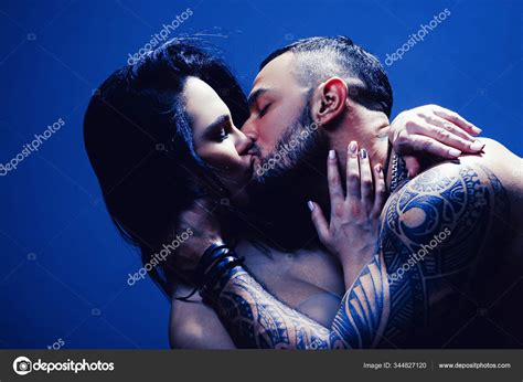 Loving Couples Kissing